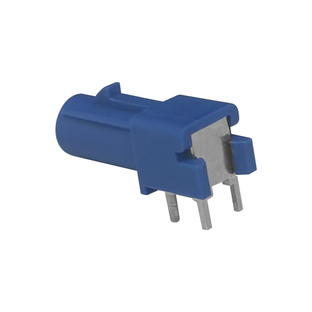 Enchufe azul del ángulo de Rignt del soporte del PWB del conector del ...