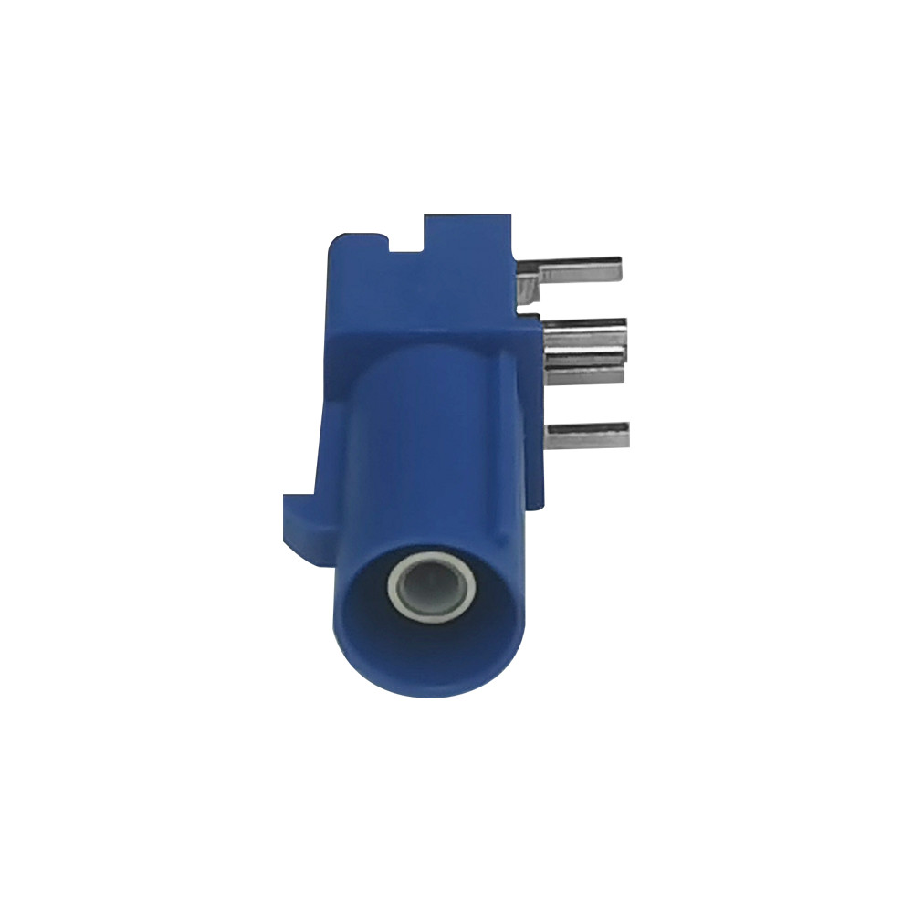 Enchufe azul del ángulo de Righ del conector del PWB del color FAKRA ...